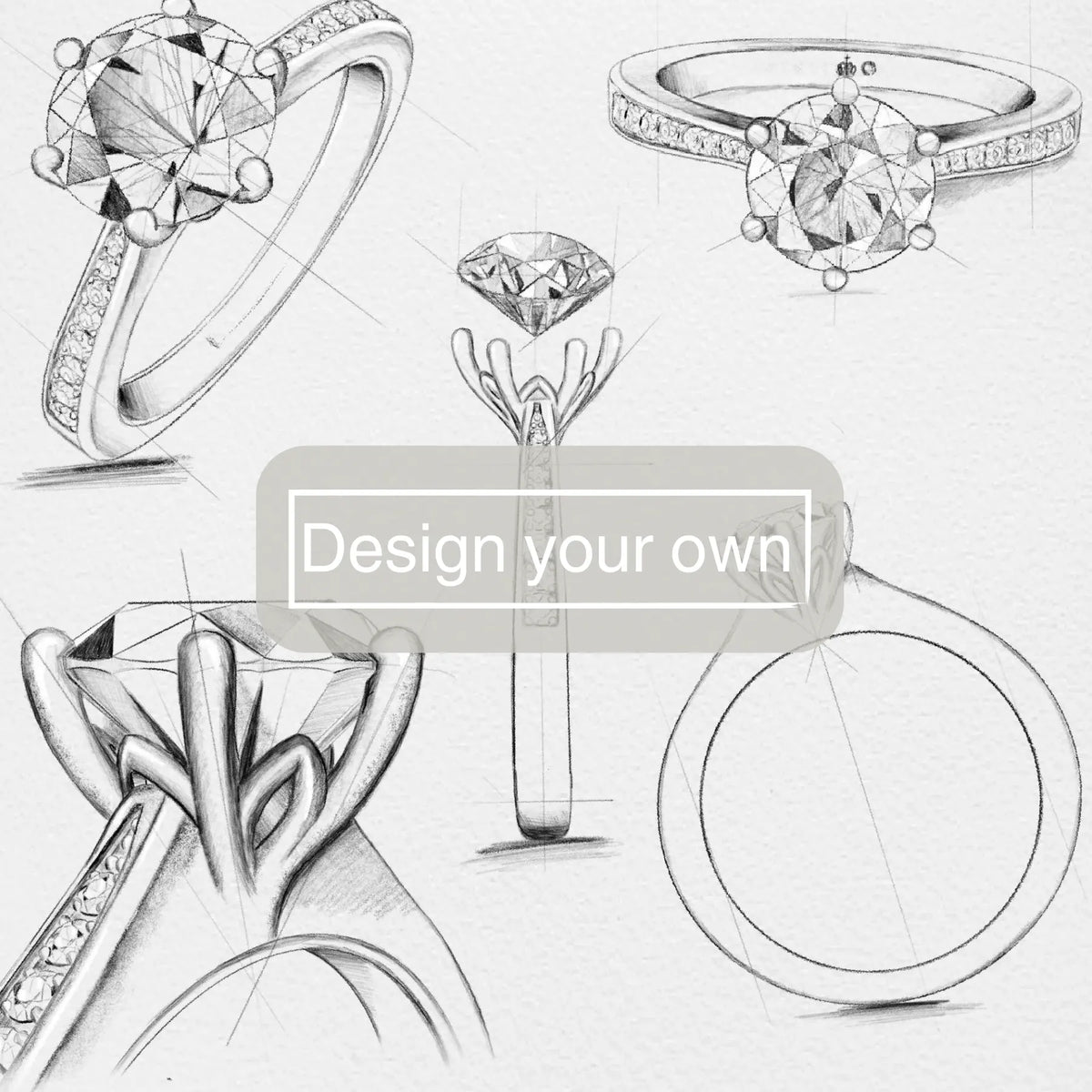 CAD Drawing For Custom Rings – Lahela Jewelry